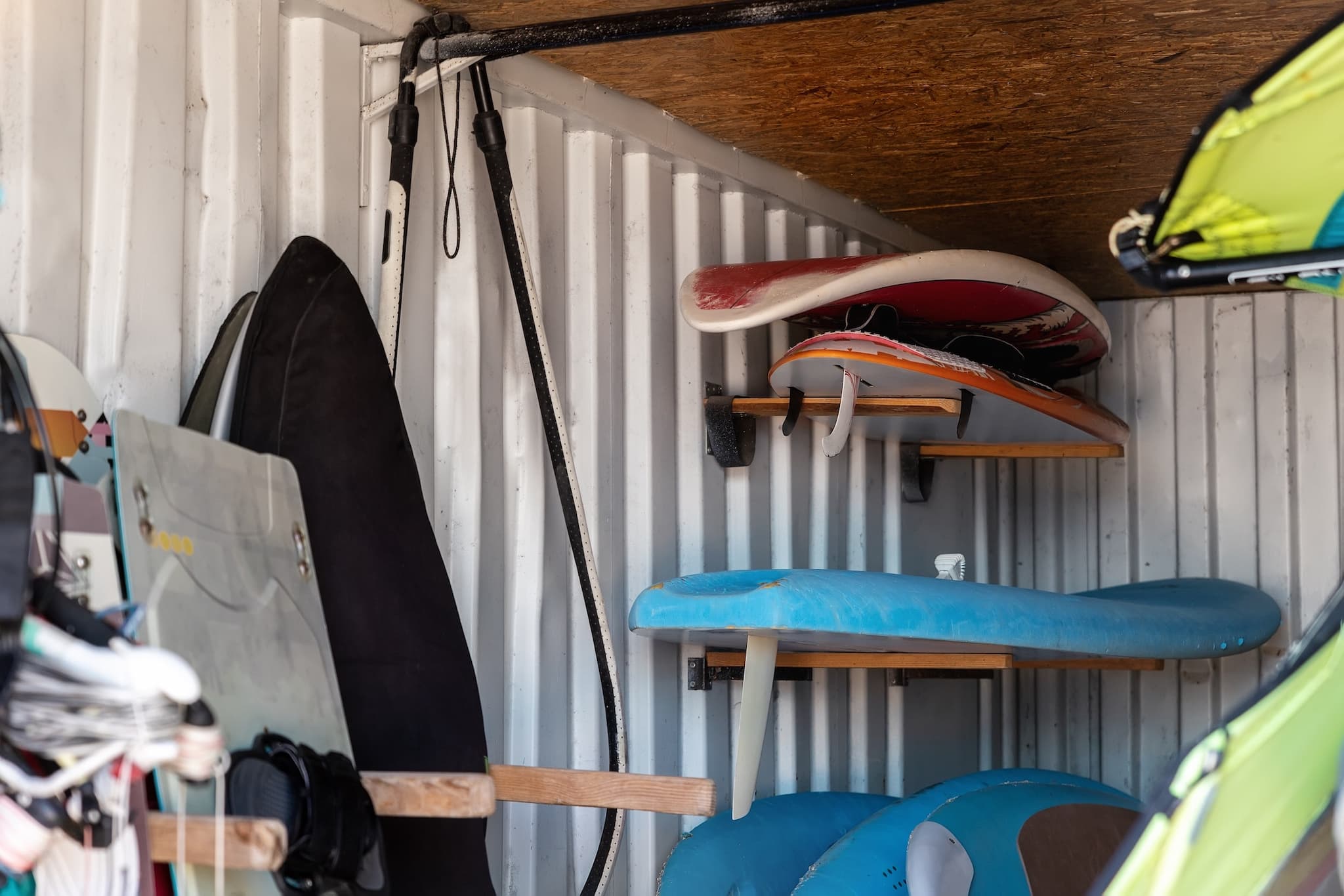 DIY Container Shelves | Shipping Container Modification Kits