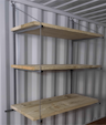 DIY Container Shelves | Shipping Container Modification Kits